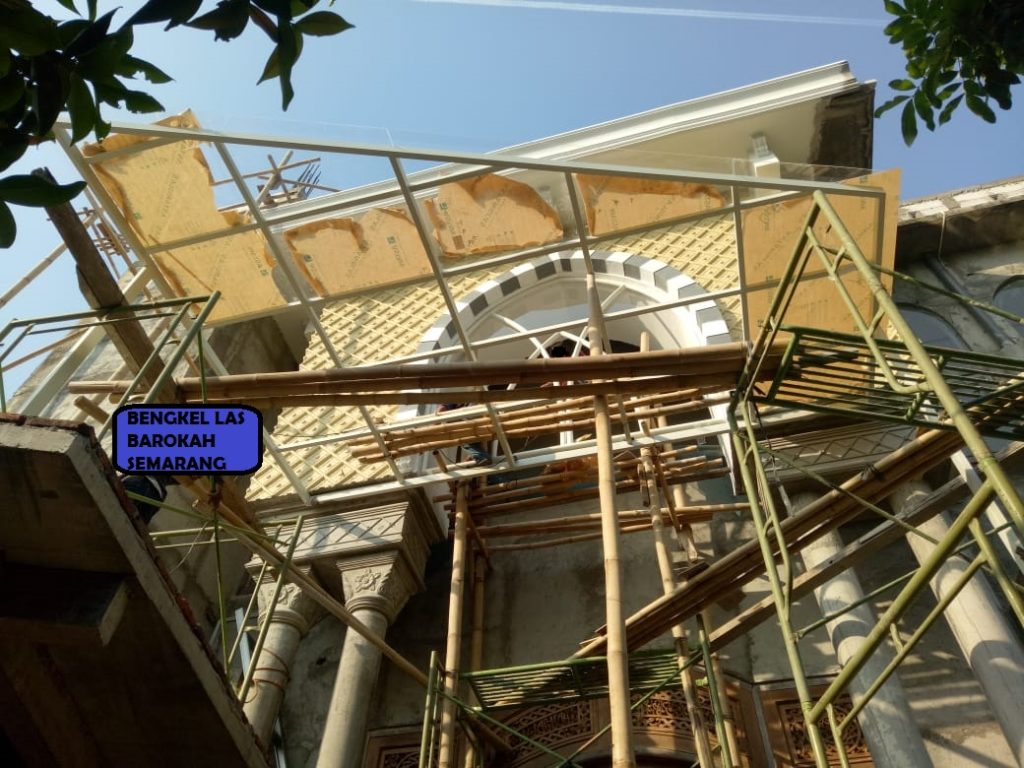 Kanopi Minimalis Atap Acrylic di Kaliwungu Hanya 700 ribu/meter