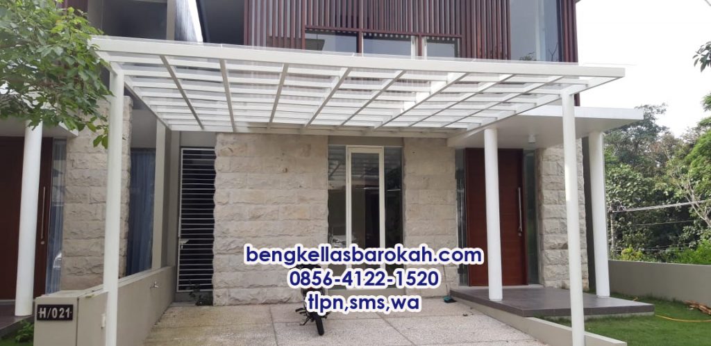 Atap Acrylic Bening Semarang Murah Hanya 900 ribu/meter